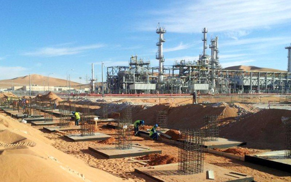 Civil works and construction in Hassi Berkine